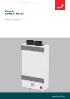 Zehnder ComfoAir Fit | Zehnder Ibérica