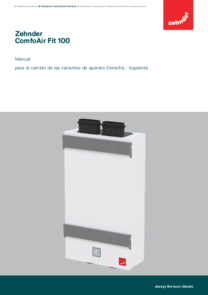 Zehnder ComfoAir Fit | Zehnder Ibérica